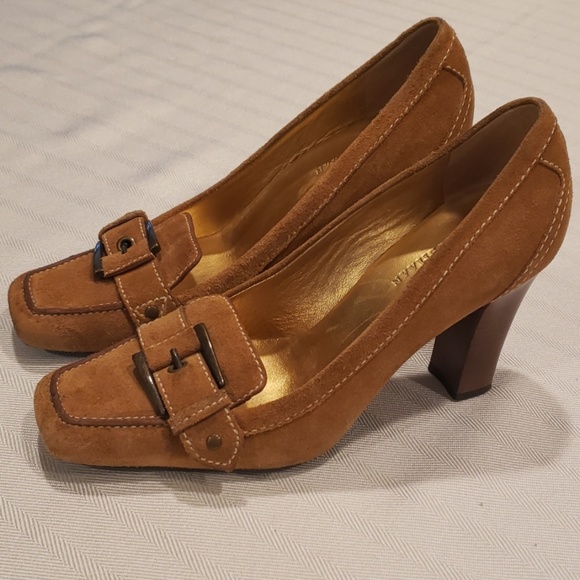 Cole Haan | Shoes | Cole Hahn Suede Heels | Poshmark